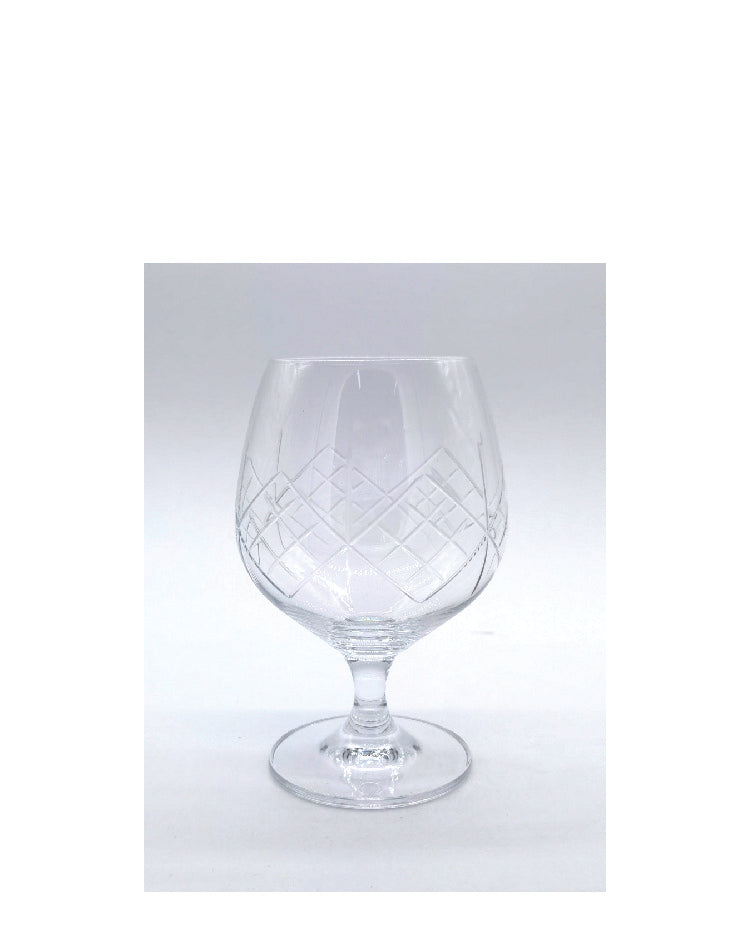 Rhapsody Brandy Balloon 500ml with emerald full cut (RHA012A) – Vitria ...